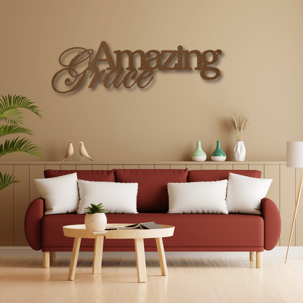 Amazing Grace - Steel Sign – Metal Decor 4U